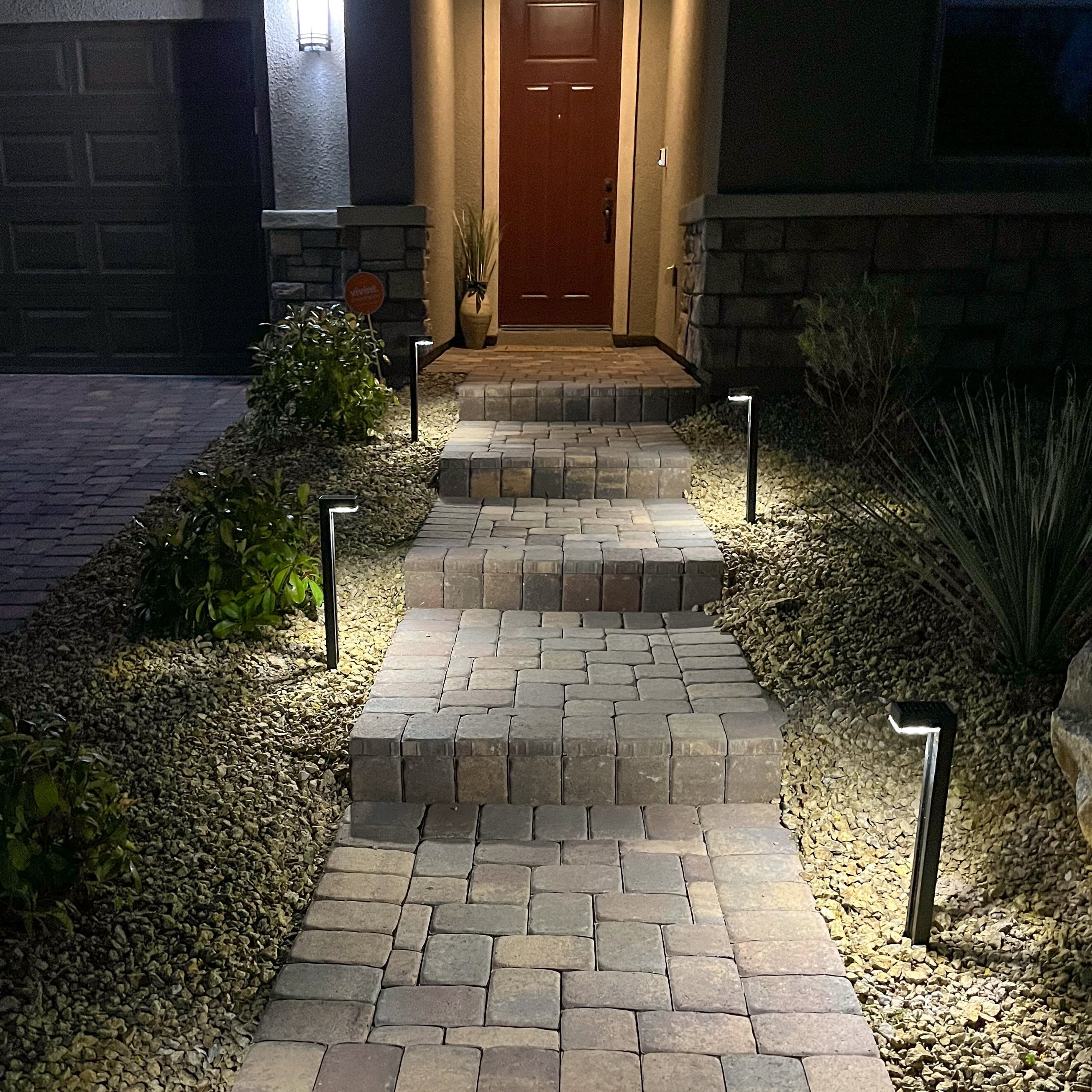 German Osram Pro-Line Bollard Solar Lights | Dusk-Dawn | True Lumens ...